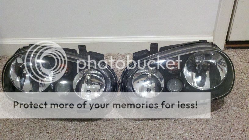F/S: Used Hella Blackout headlights | VW Vortex - Volkswagen Forum
