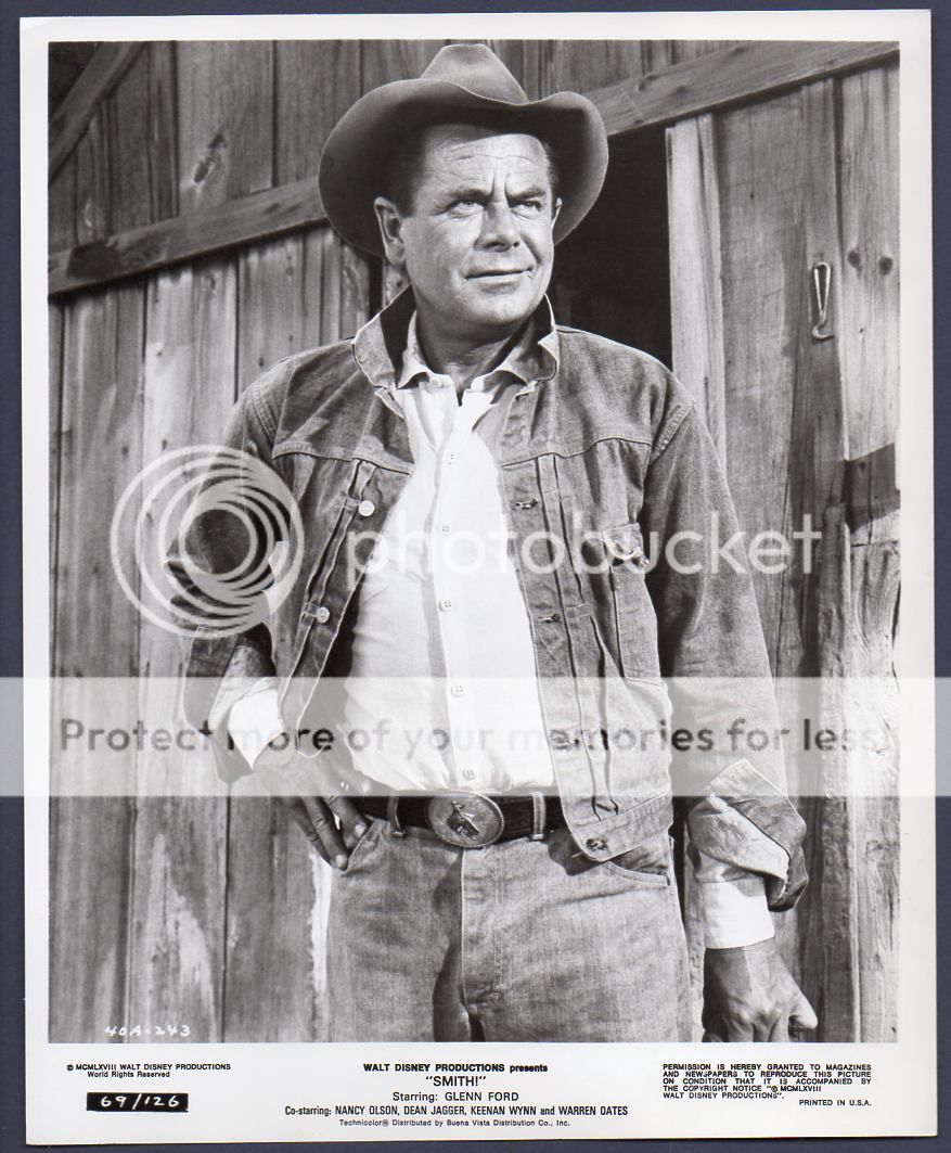 GLENN FORD Vintage Orig Photo SMITH! Walt Disney western HANDSOME RUGGED ACTOR | eBay