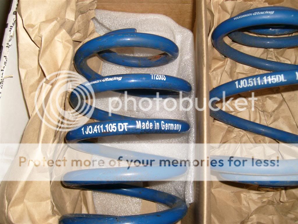 FS: r32 volkswagen racing spring's | VW Vortex - Volkswagen Forum